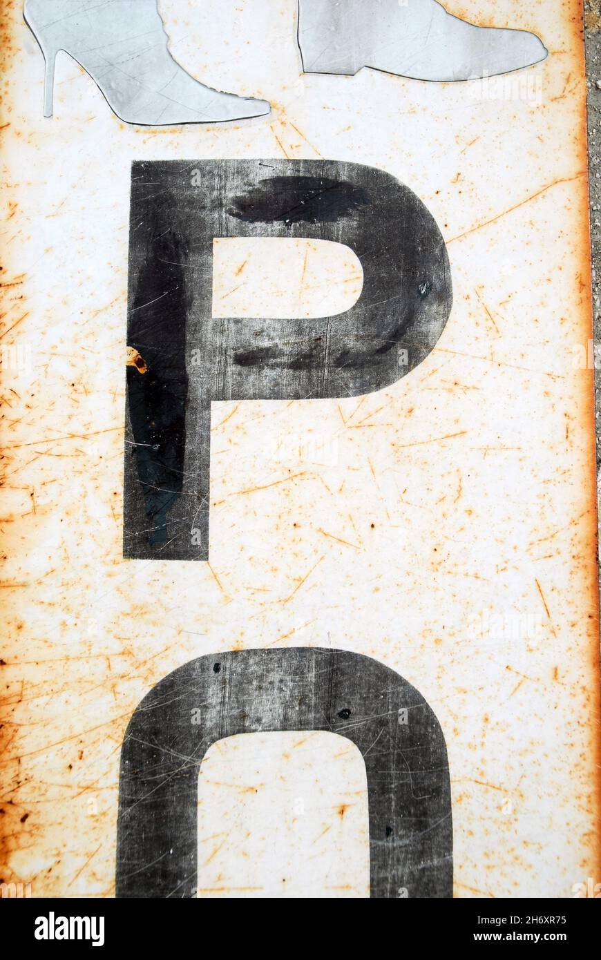 Post box sign, Dubrovnik, Croatia Stock Photo - Alamy