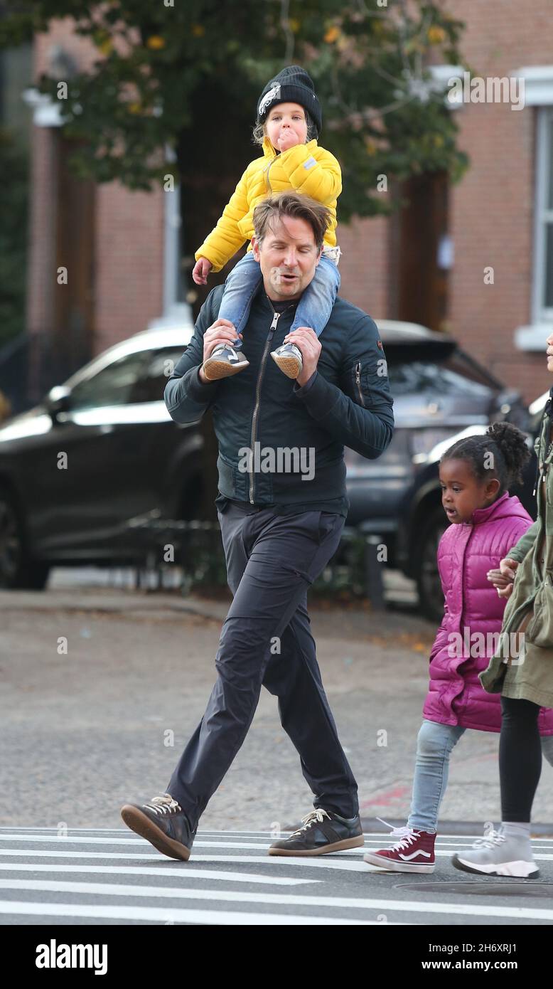 New York - NY - 11/02/2019 - Bradley Cooper and daughter Lea Shayk ...