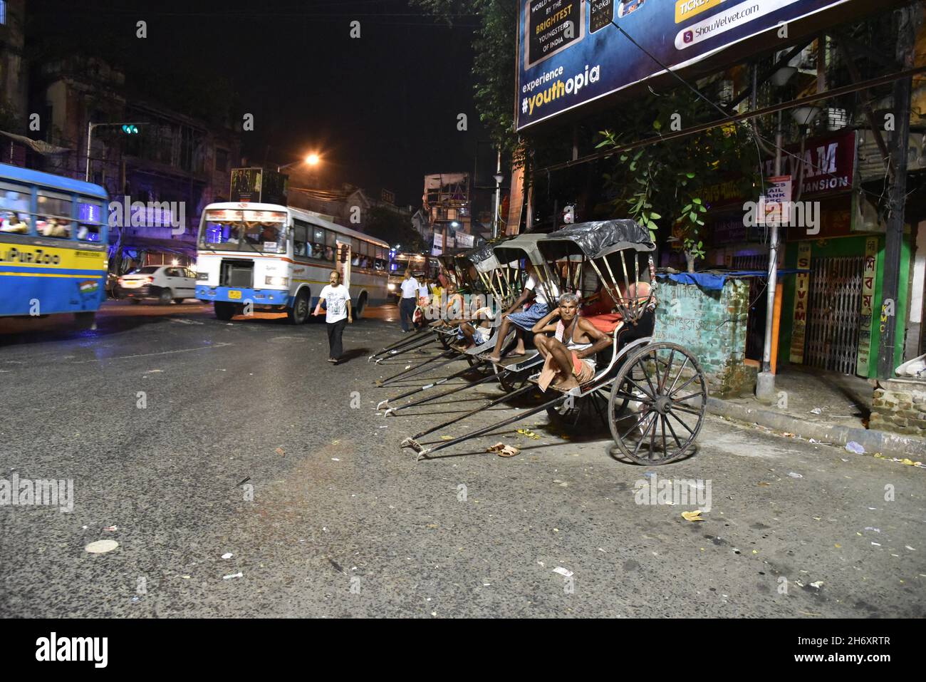 Kolkata’s Rickshaw Pullers. The dense metropolis is among the only ...