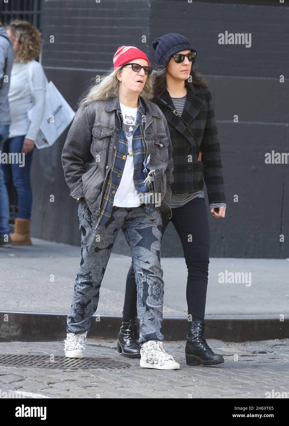 New York - NY - 03/30/2019 - Patti Smith and Daughter Jesse Smith ...