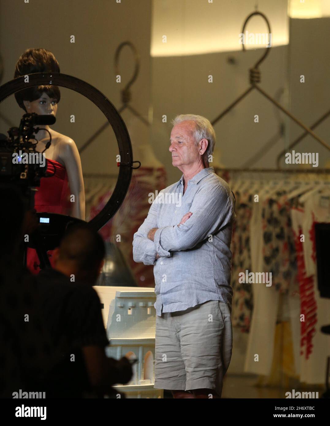 New York - NY - 06/26/2019 - Bill Murray eating potato latkes and doing ...