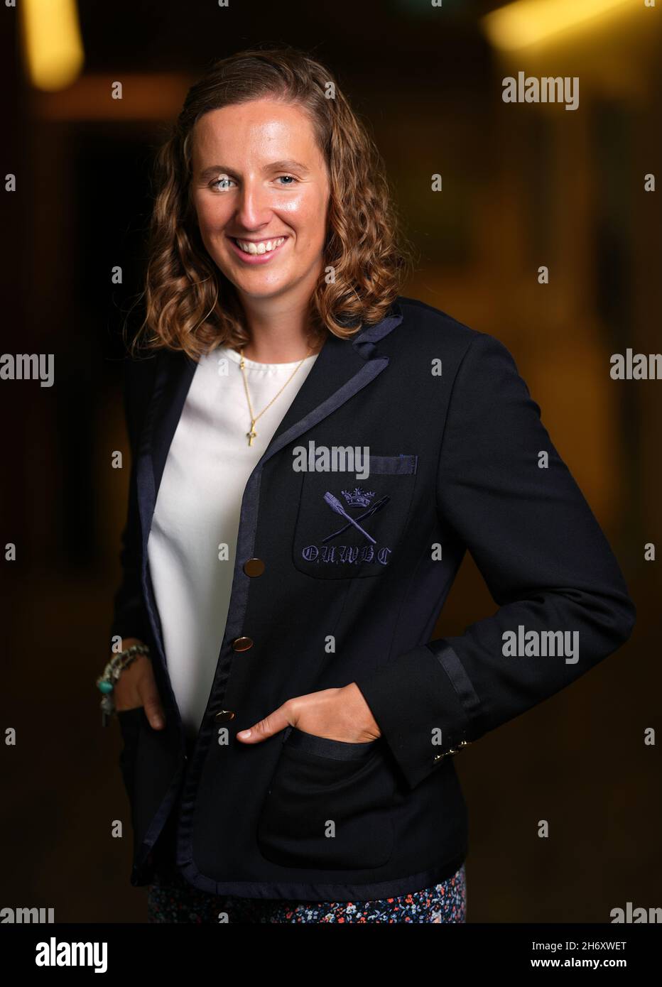 Oxford's Anastasia Posner during The Boat Race 2022 Launch Event at the ...