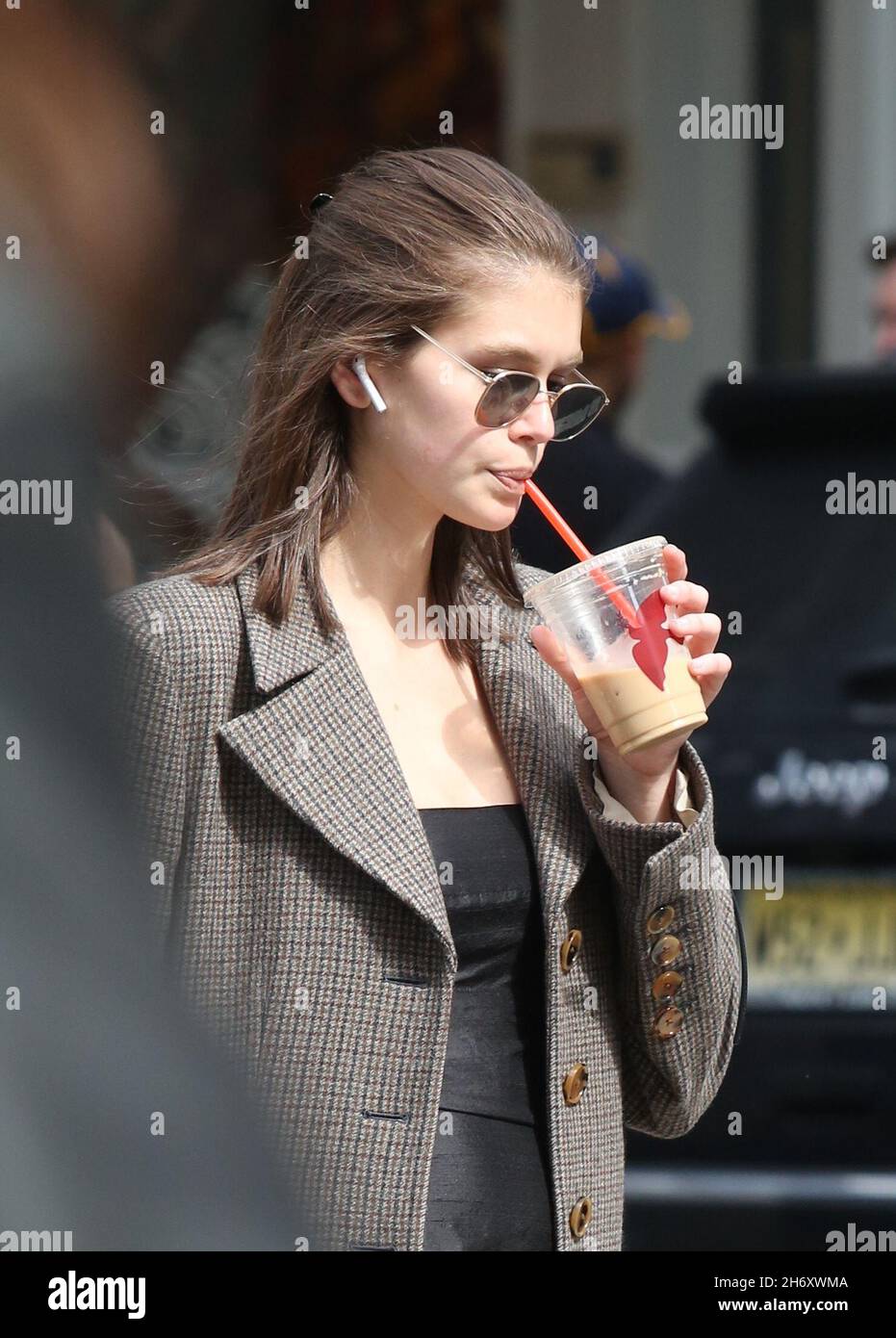 New York - NY - 03/30/2019 - Kaia Gerber Out By Herself in Soho ...