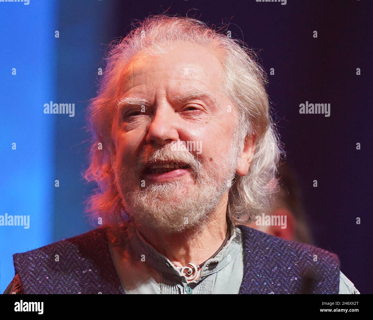 Tommy Sands performing at the RTE Radio 1 Folk Awards at Vicar Street ...