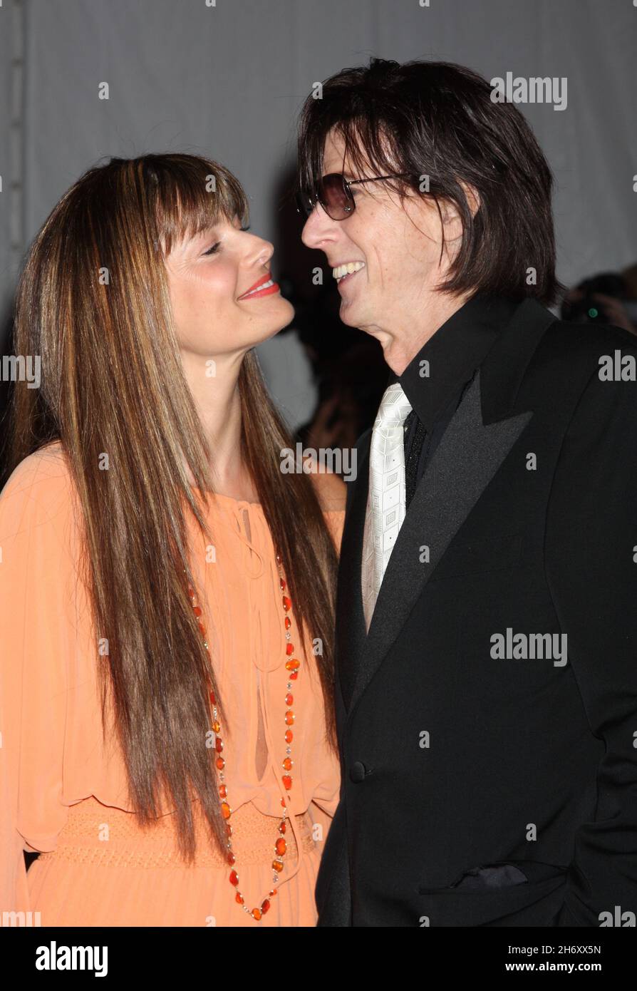 New York - NY - 05/04/2009 - Ric Ocasek and Paulina Porizkova at the ...
