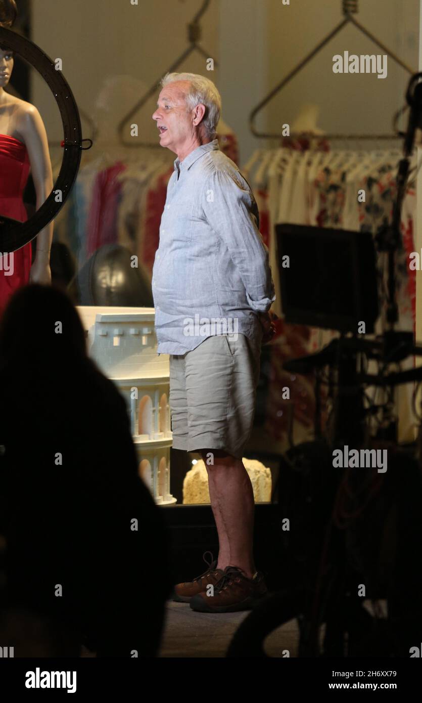 New York - NY - 06/26/2019 - Bill Murray eating potato latkes and doing ...