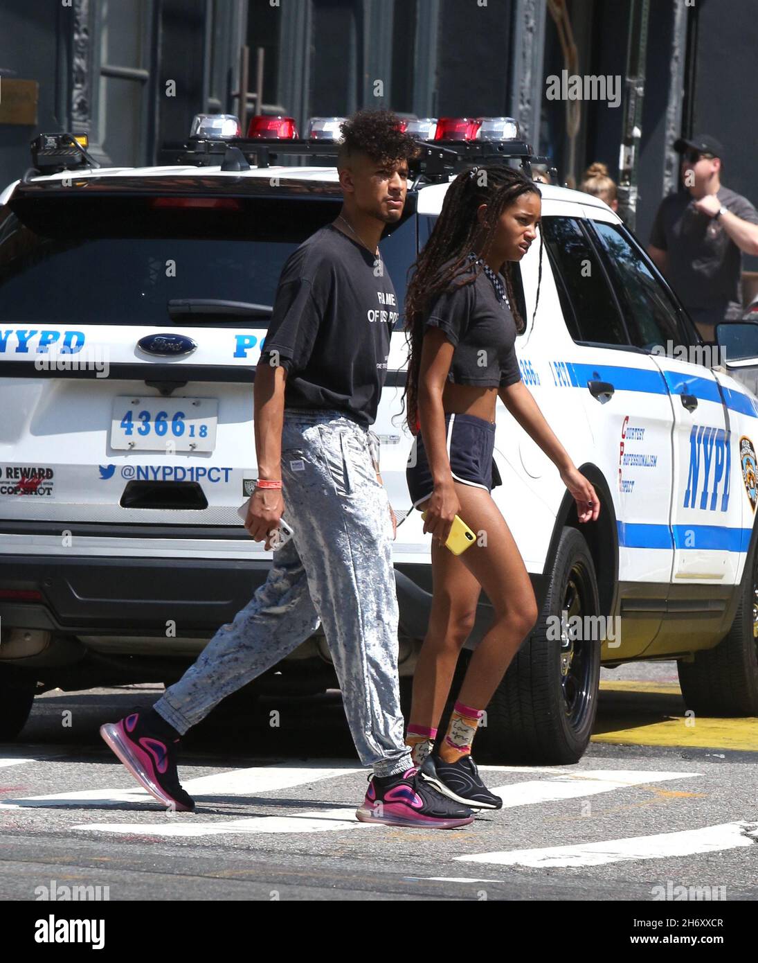 New York - NY - 07/28/2019- Willow Smith and boyfriend Tyler Cole ...