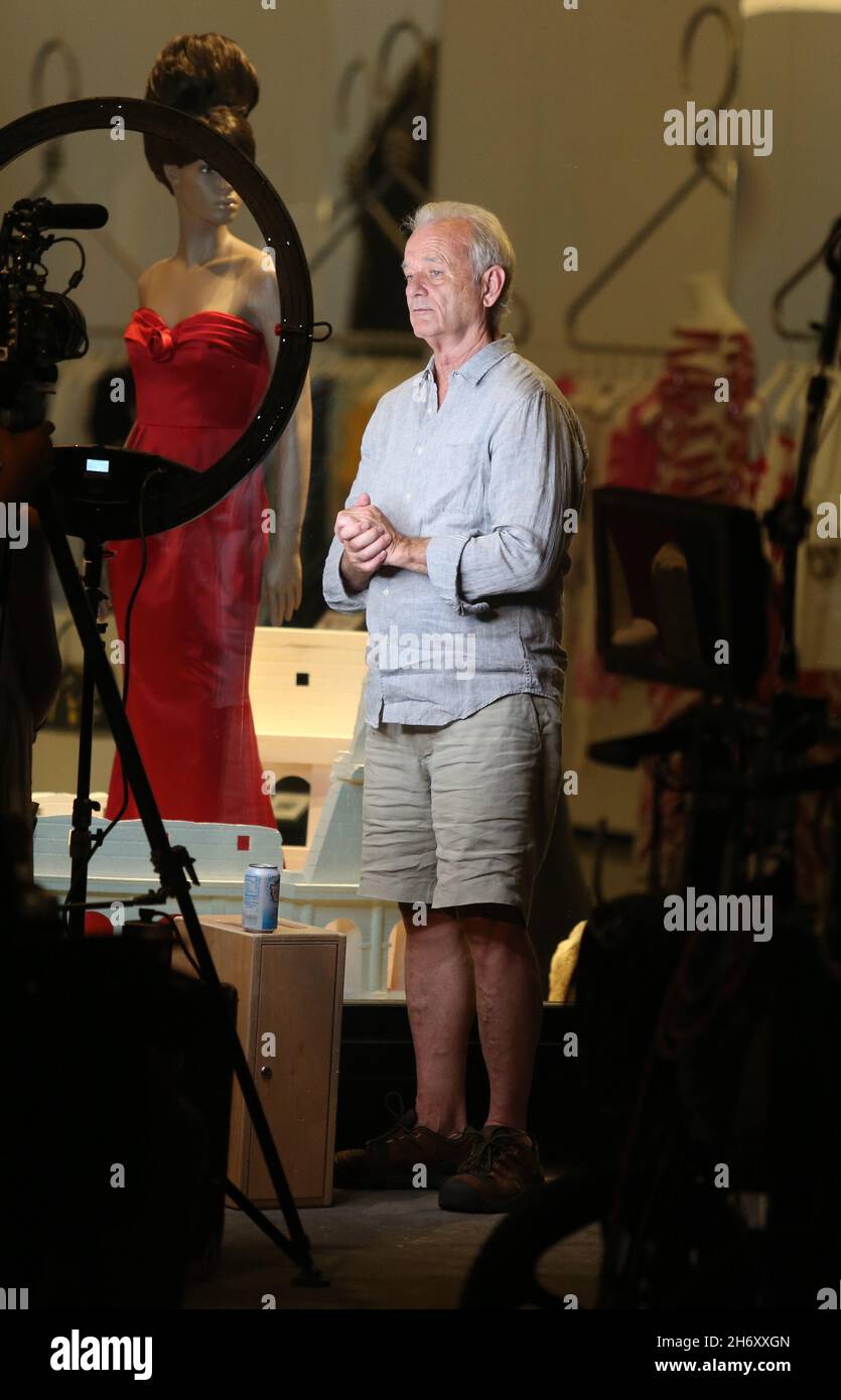 New York - NY - 06/26/2019 - Bill Murray eating potato latkes and doing ...