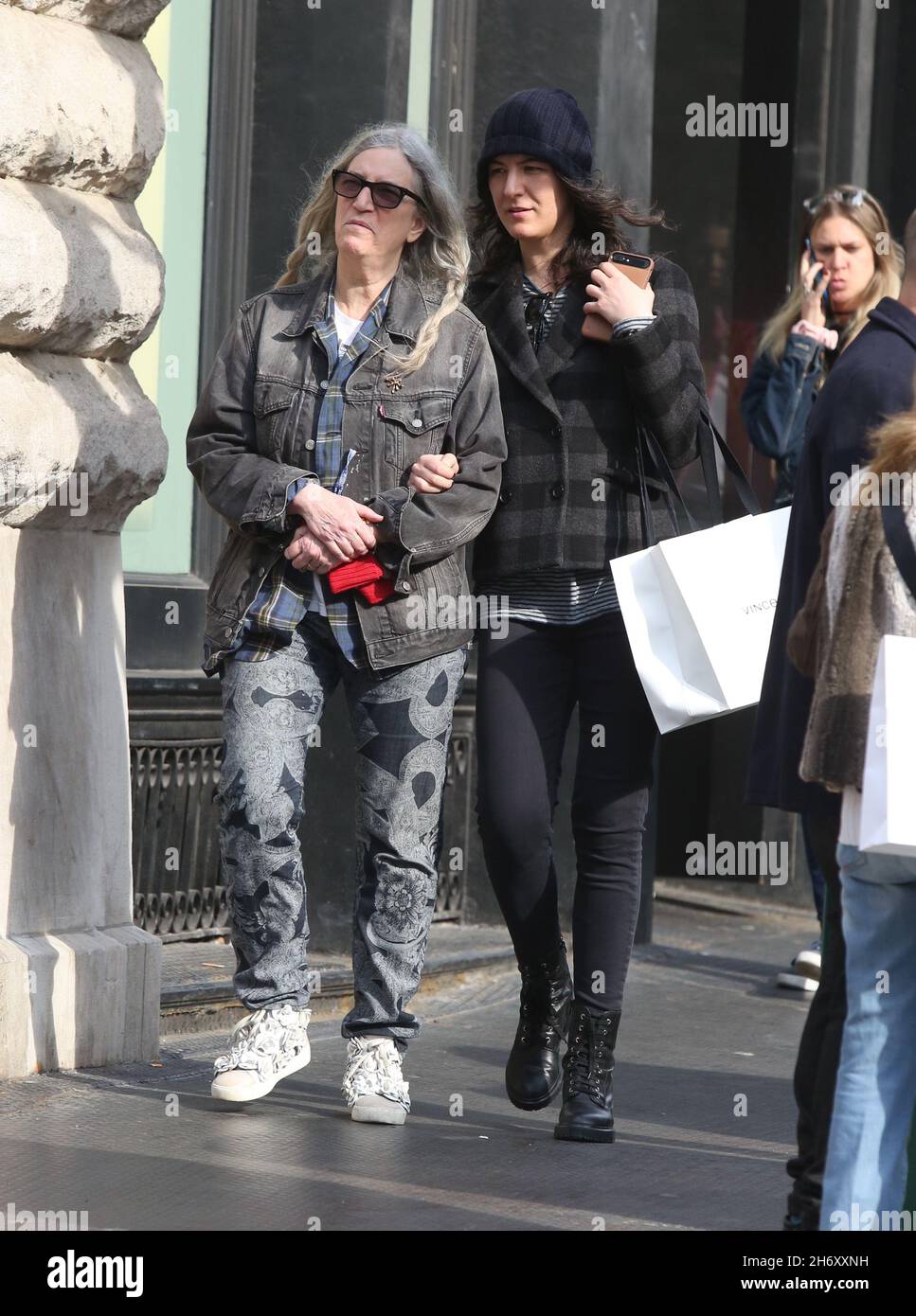 New York - NY - 03/30/2019 - Patti Smith and Daughter Jesse Smith ...