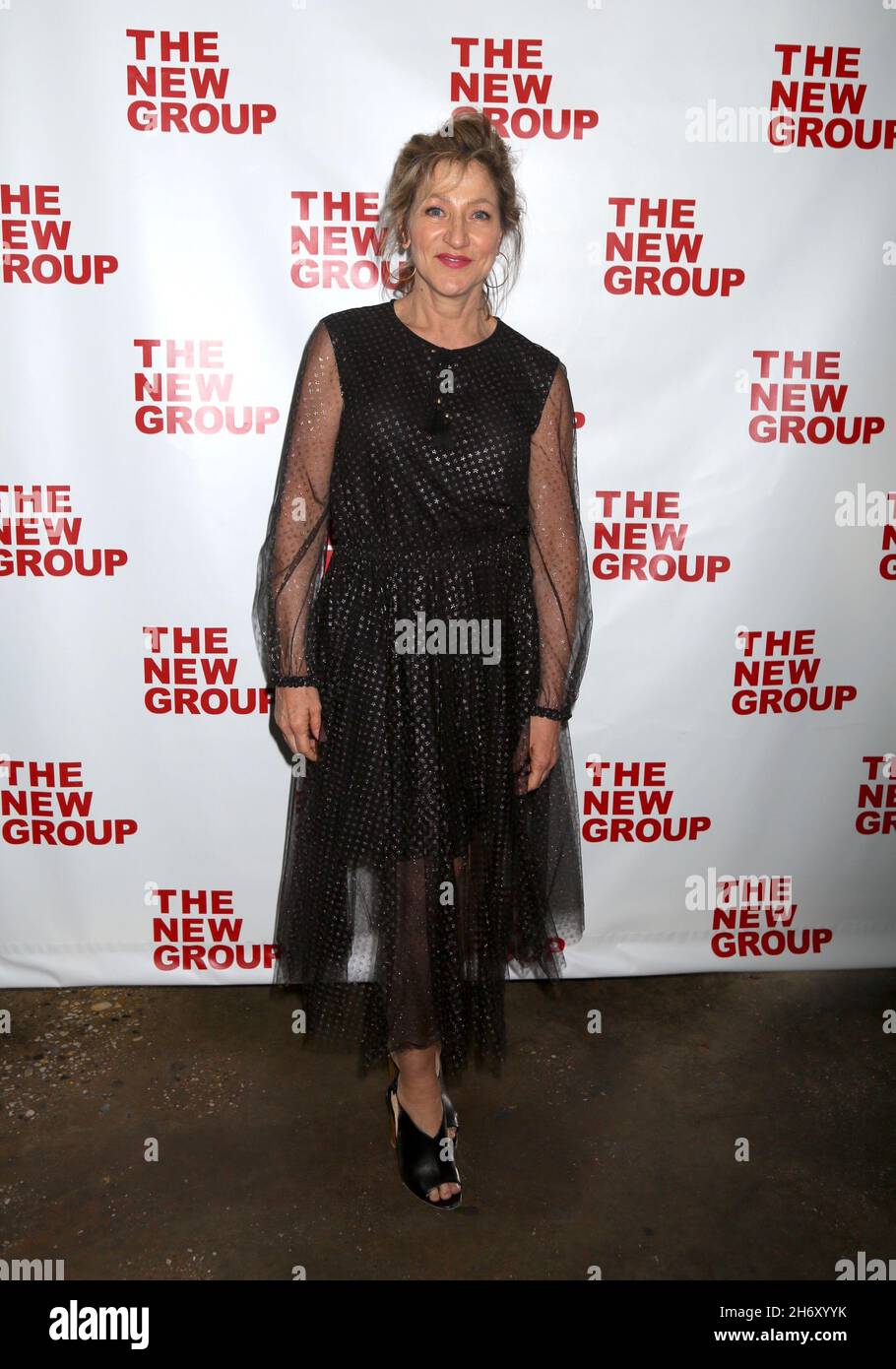 New York - NY - 20190311 - Edie Falco and Serge Nivelle receive The ...