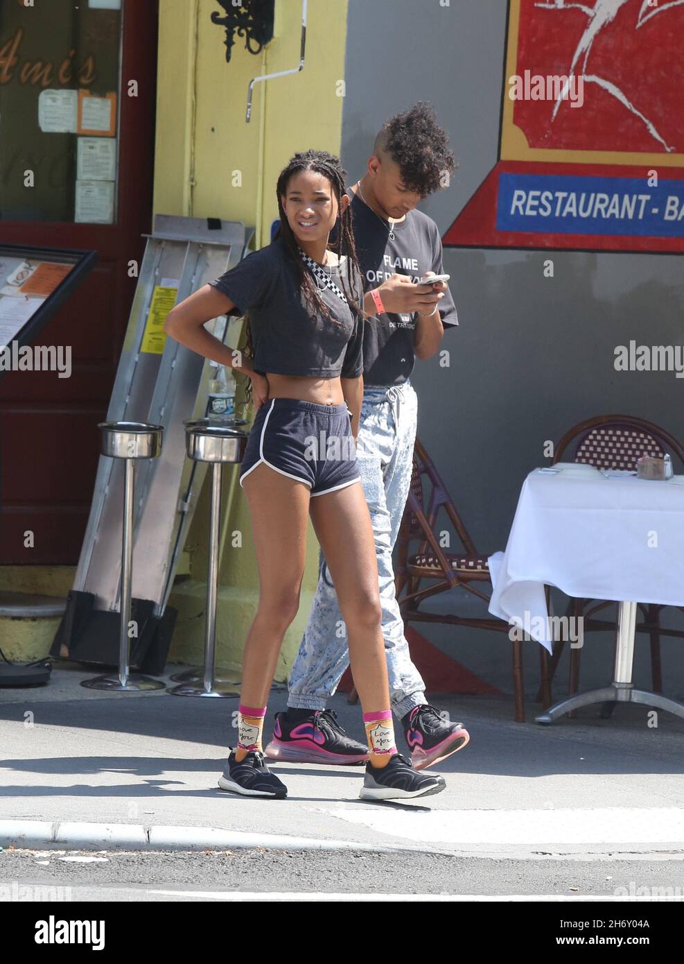 New York - NY - 07/28/2019- Willow Smith and boyfriend Tyler Cole ...