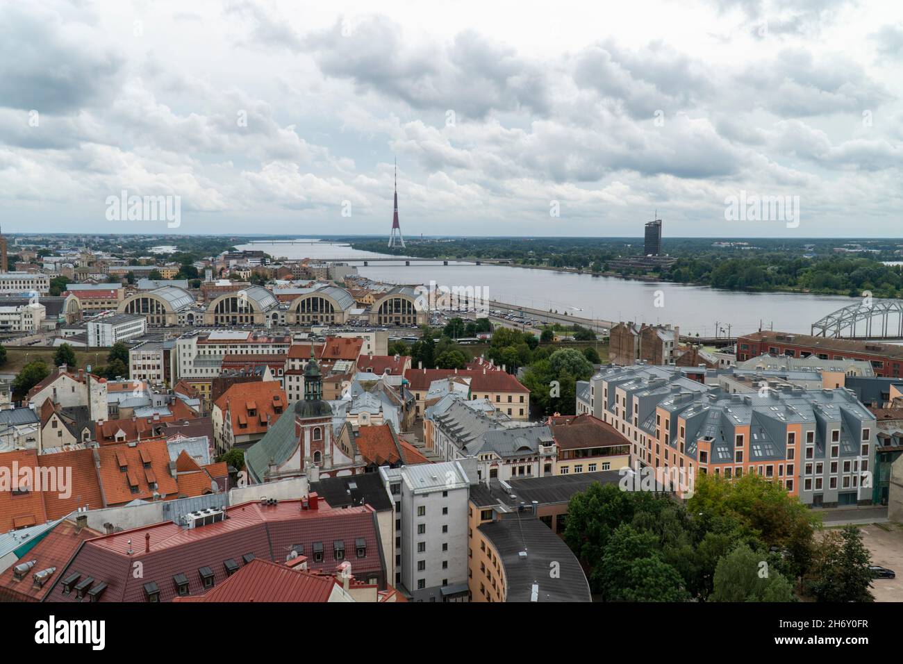 Riga landscape hi-res stock photography and images - Alamy