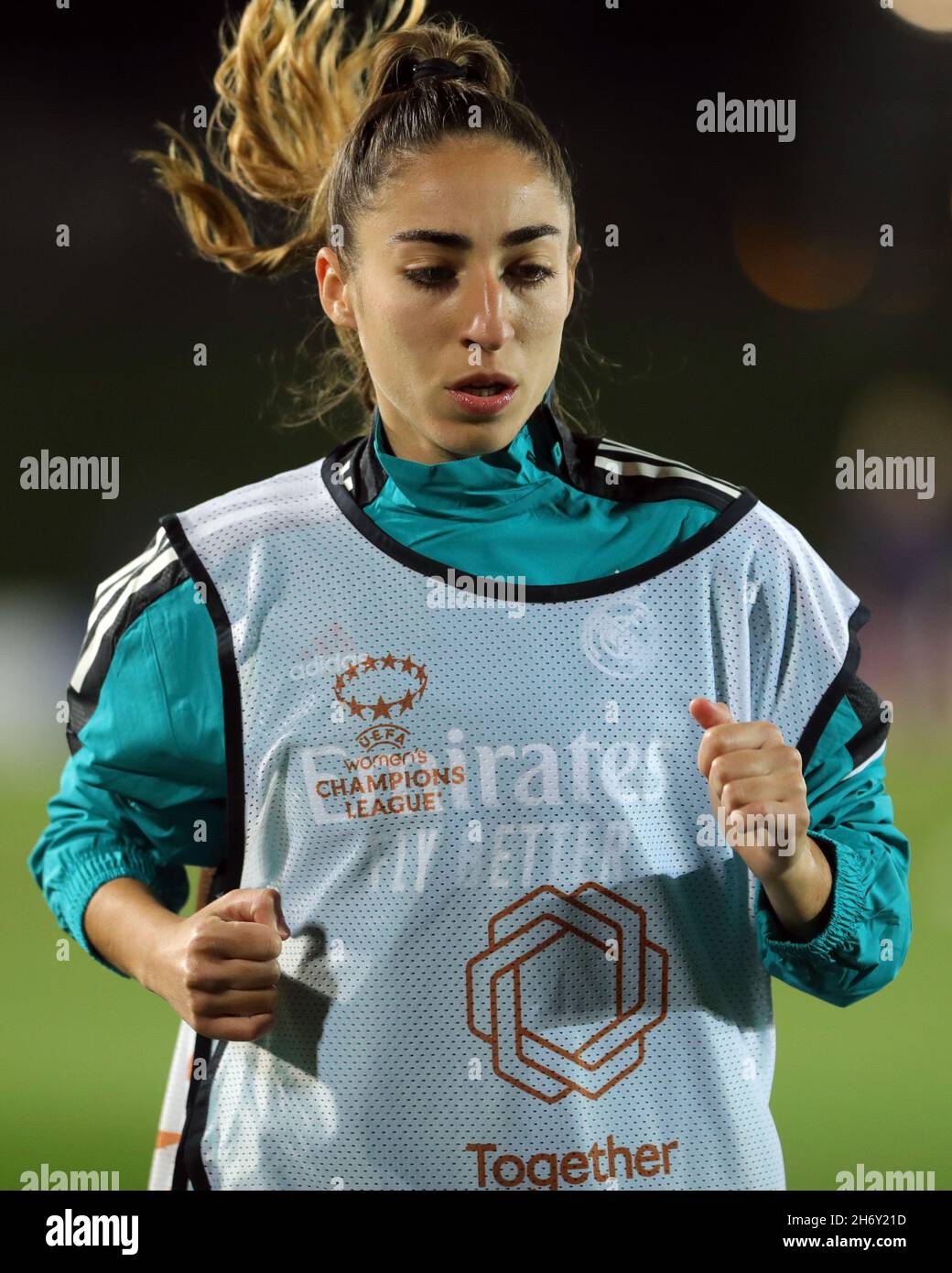 Nahikari Garcia (14, Real Madrid) during the UEFA Women’s Champions ...