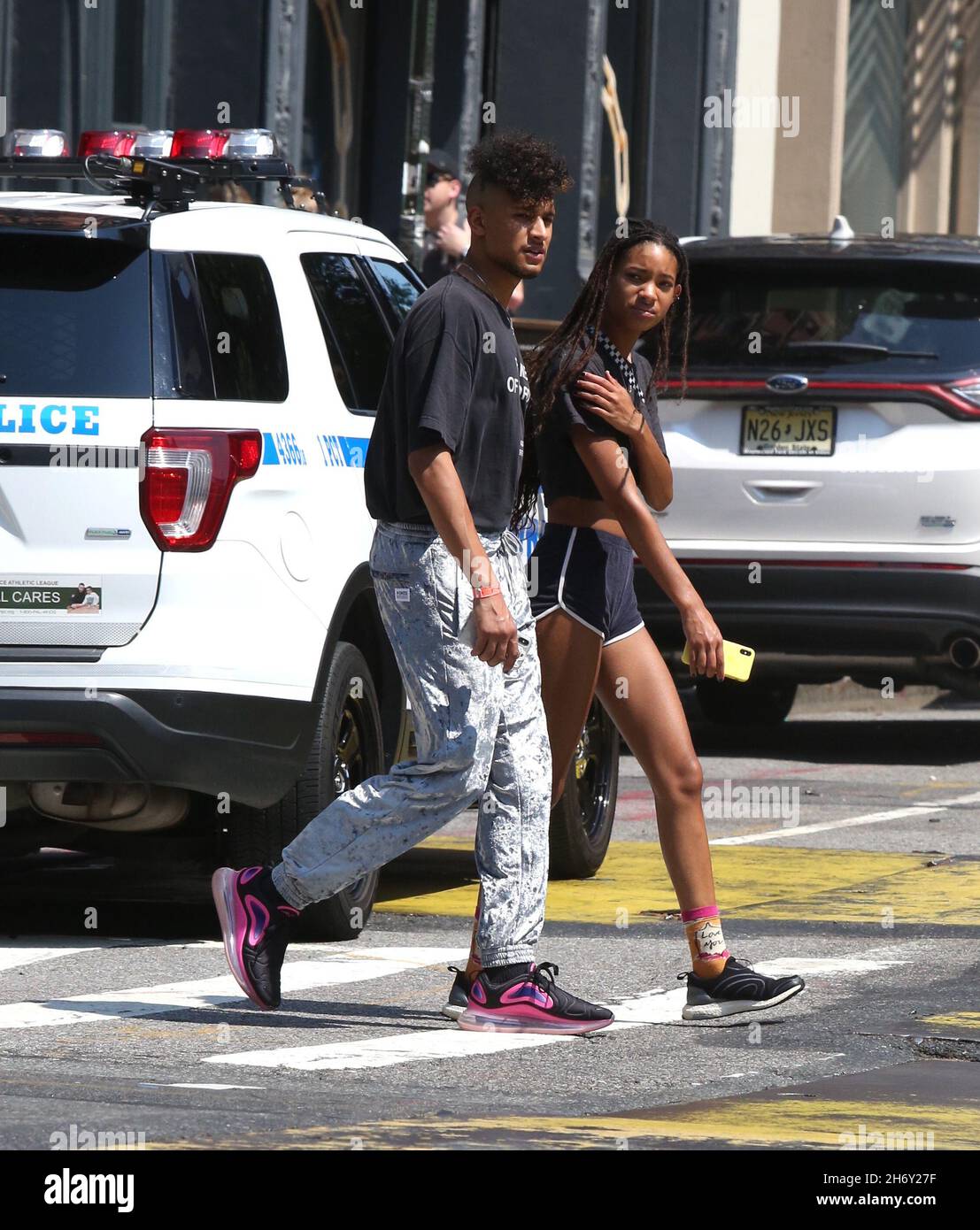 New York - NY - 07/28/2019- Willow Smith and boyfriend Tyler Cole ...