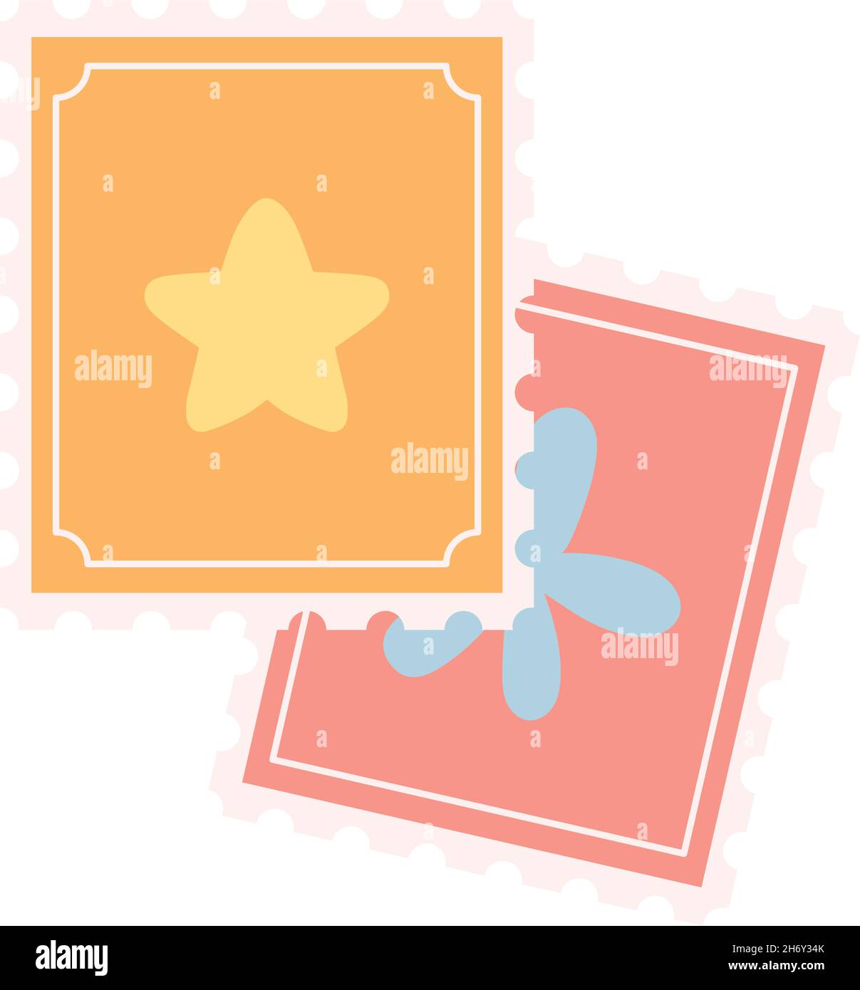 postage stamps icon Stock Vector Image & Art - Alamy