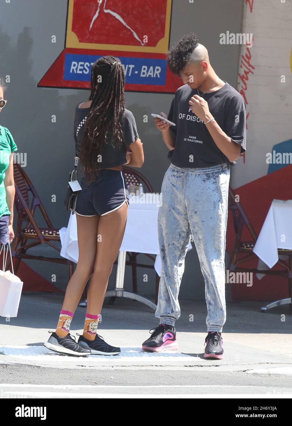 New York - NY - 07/28/2019- Willow Smith and boyfriend Tyler Cole ...