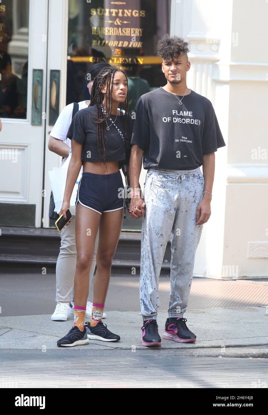 New York - NY - 07/28/2019- Willow Smith and boyfriend Tyler Cole ...