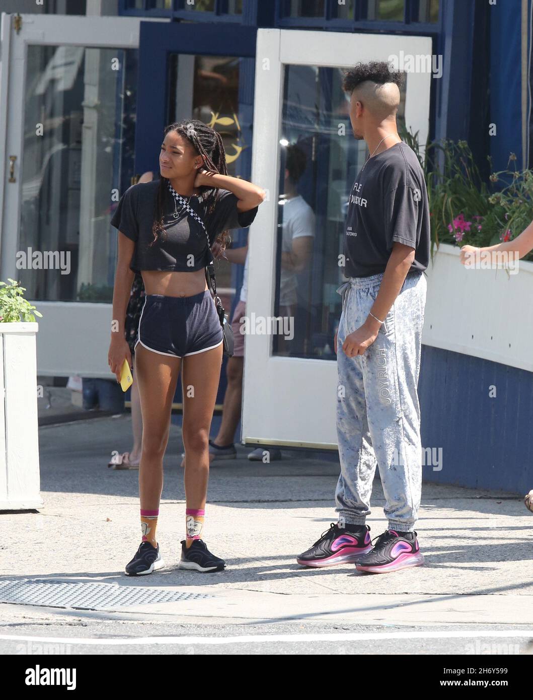 New York - NY - 07/28/2019- Willow Smith and boyfriend Tyler Cole ...