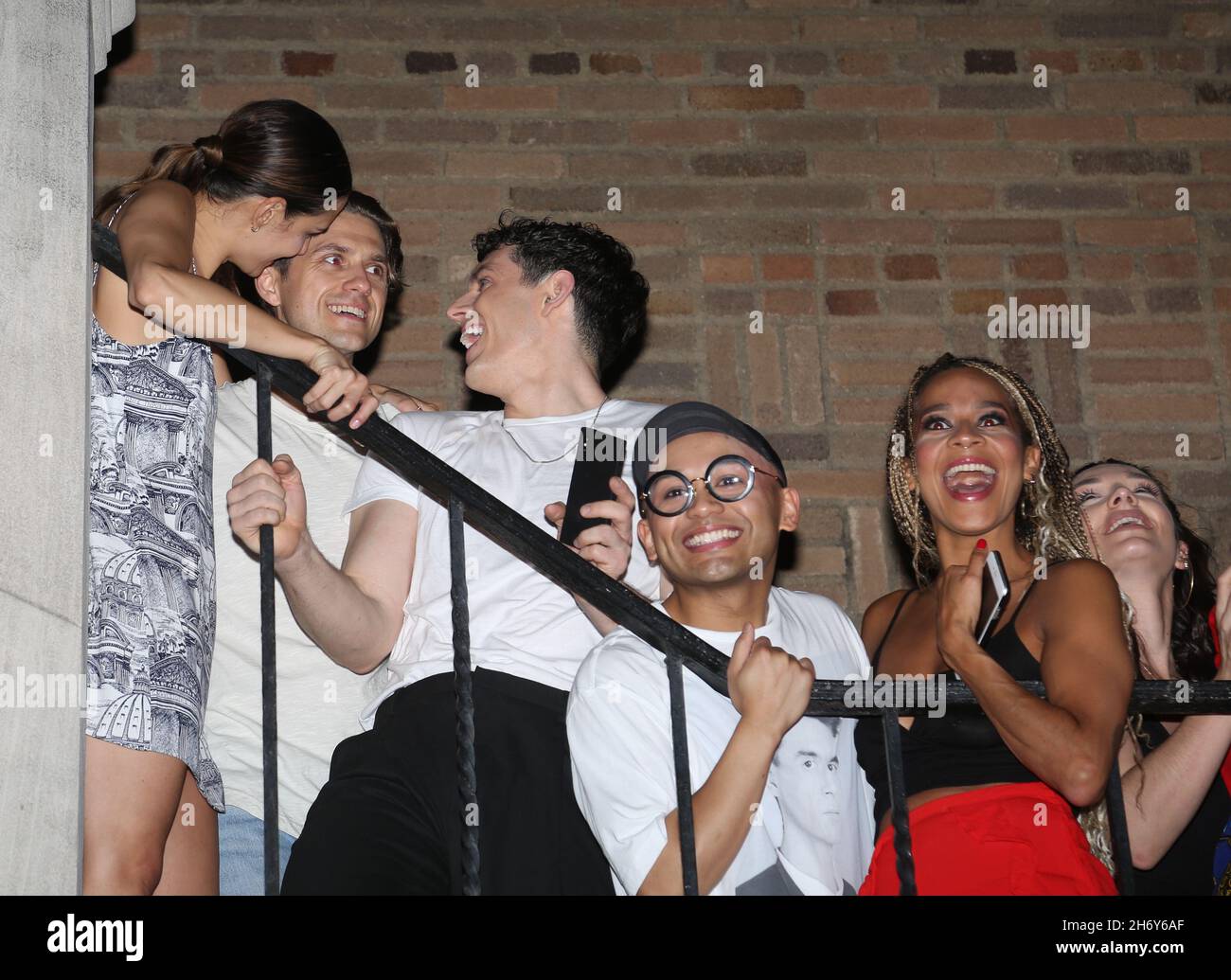 New York - NY - 20190628 - Aaron TveitKaren OlivoRobyn Hurderand the ...