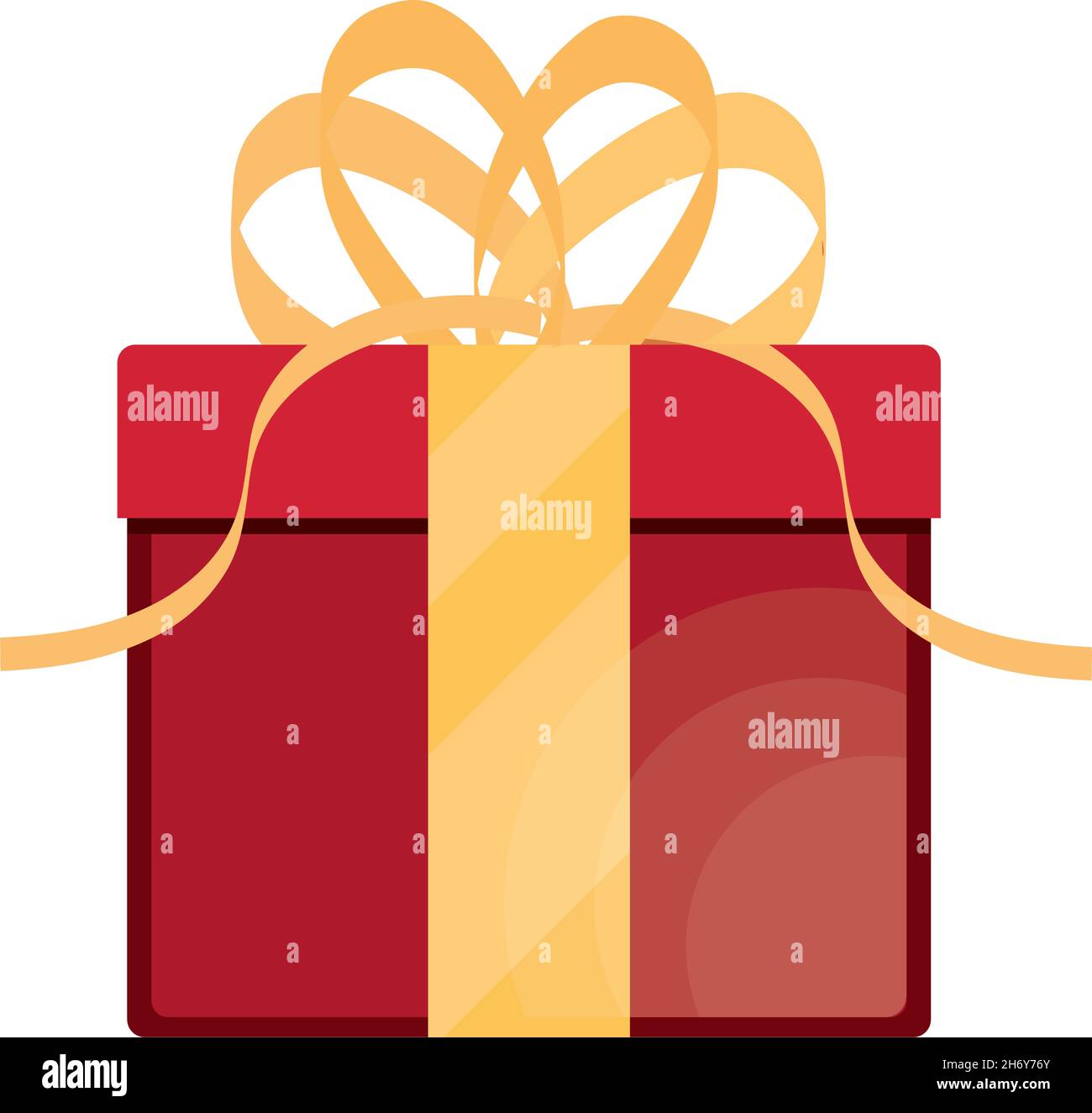 red gift box Stock Vector Image & Art - Alamy