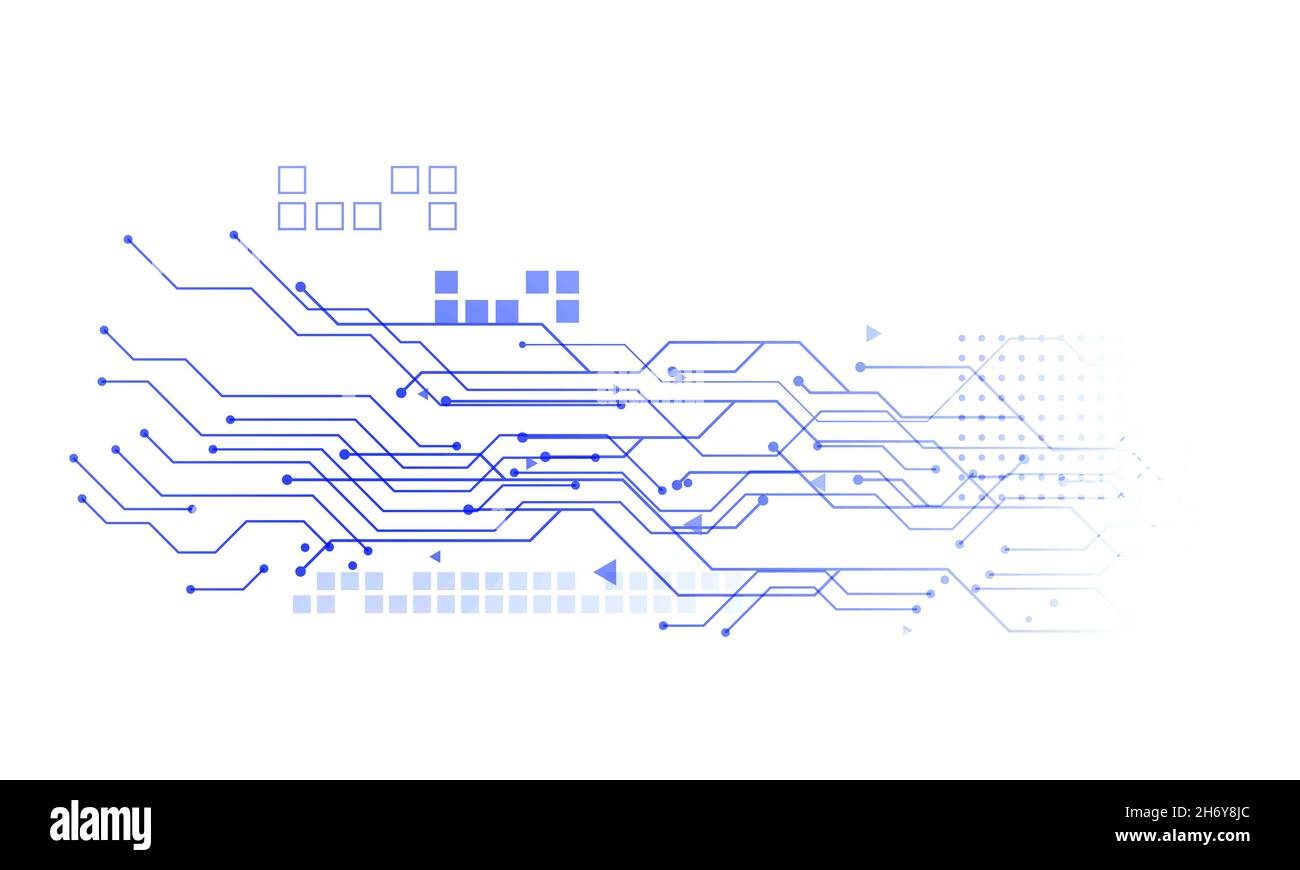 Network circuit Cut Out Stock Images & Pictures - Alamy