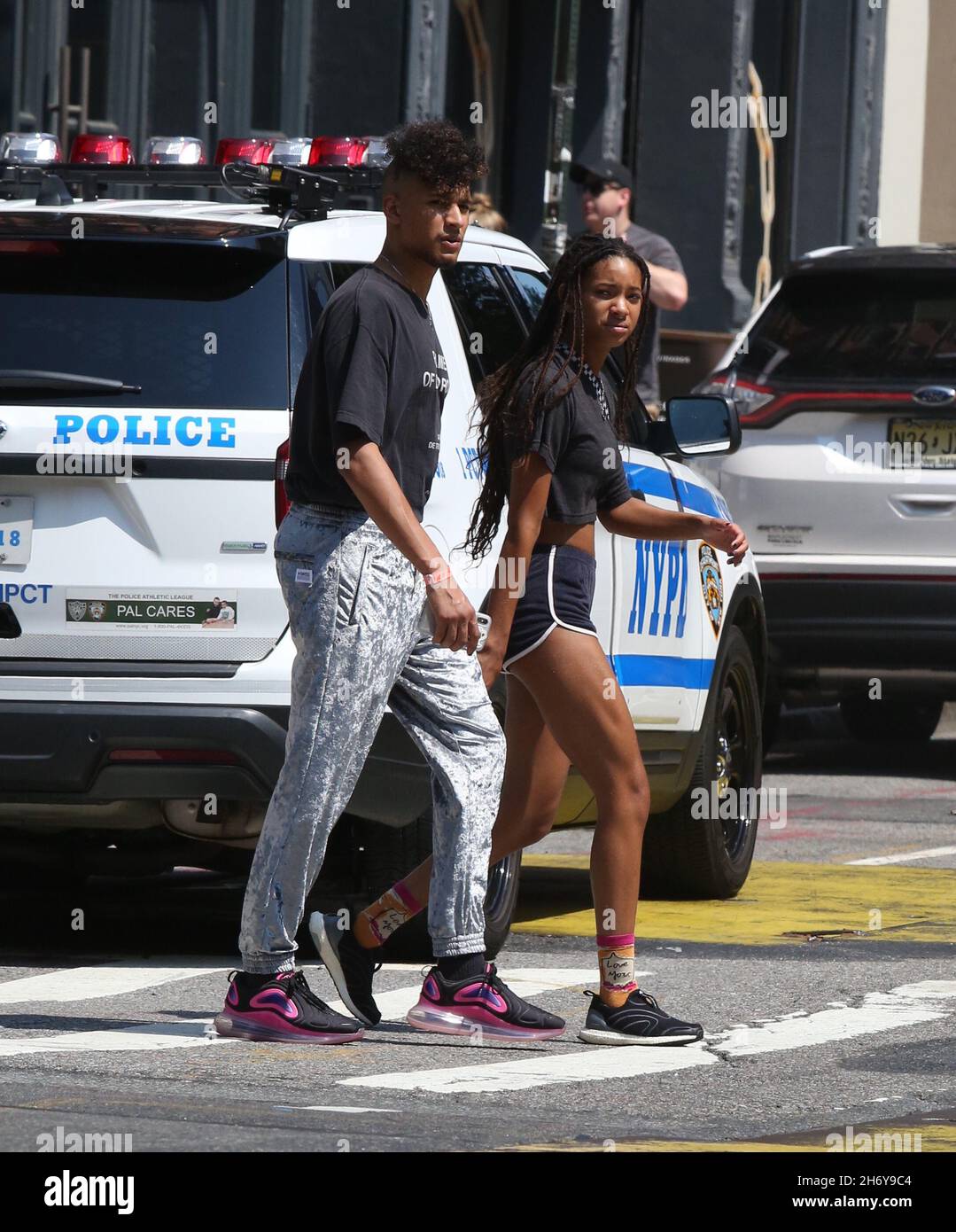 New York - NY - 07/28/2019- Willow Smith and boyfriend Tyler Cole ...