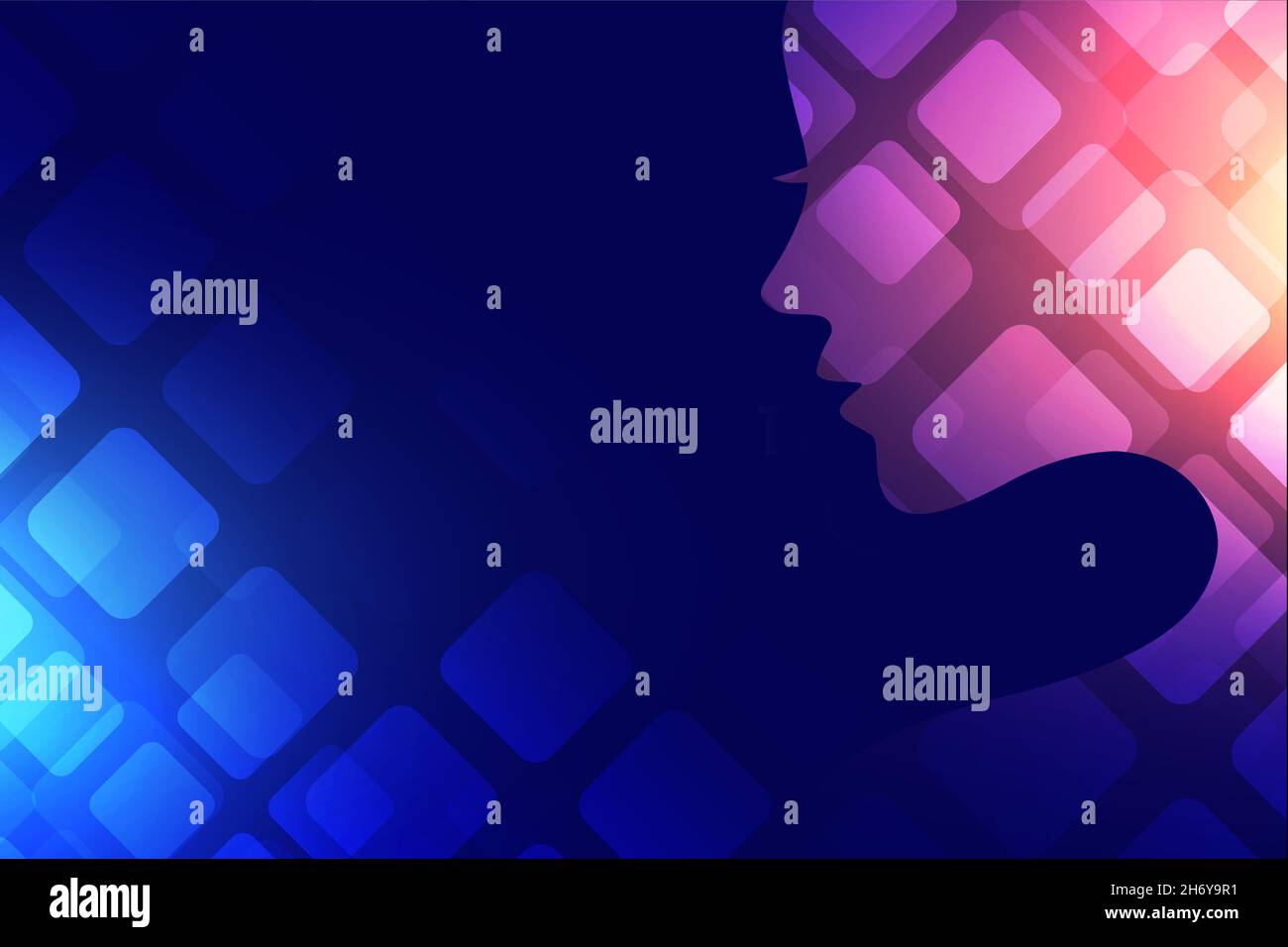 Artificial intelligence - computer vision Stock Photo - Alamy