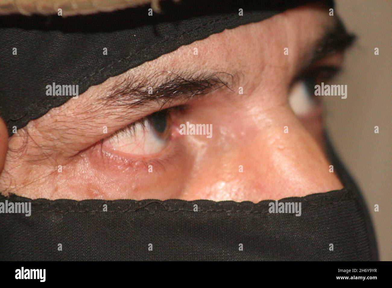Subcomandante Marcos Marcos of the EZLN, during the other campaign with ...