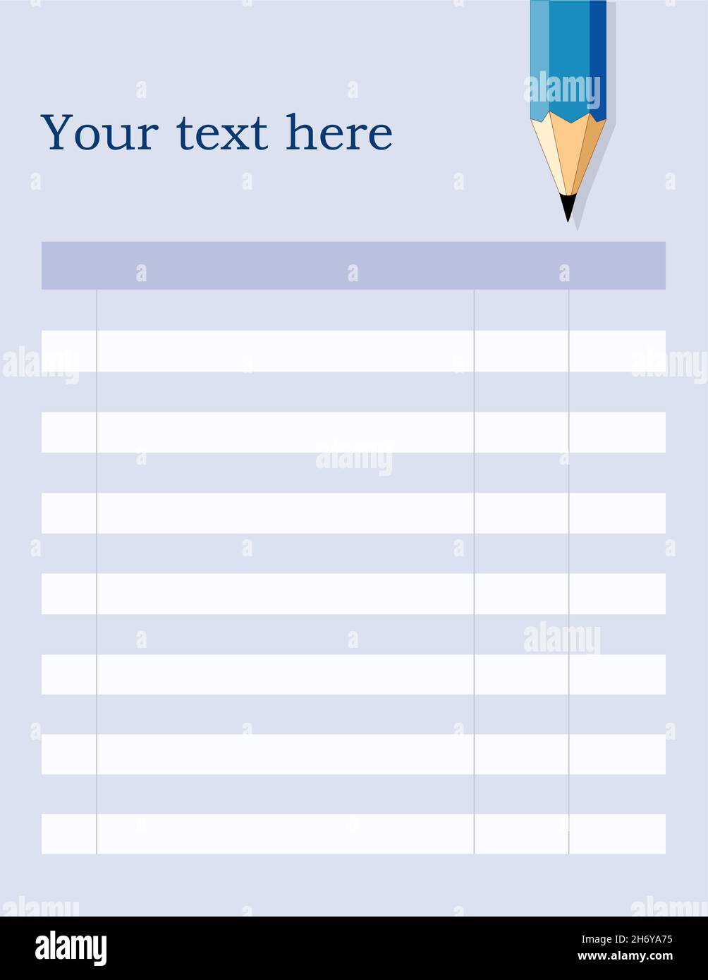 Fill in the blanks Stock Vector Images - Alamy