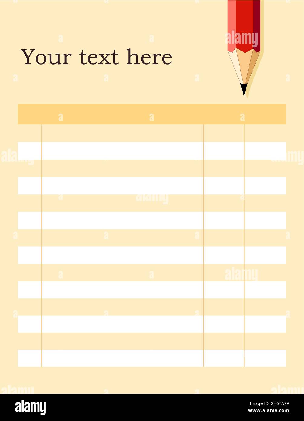 Invoice vector vectors hi-res stock photography and images - Alamy