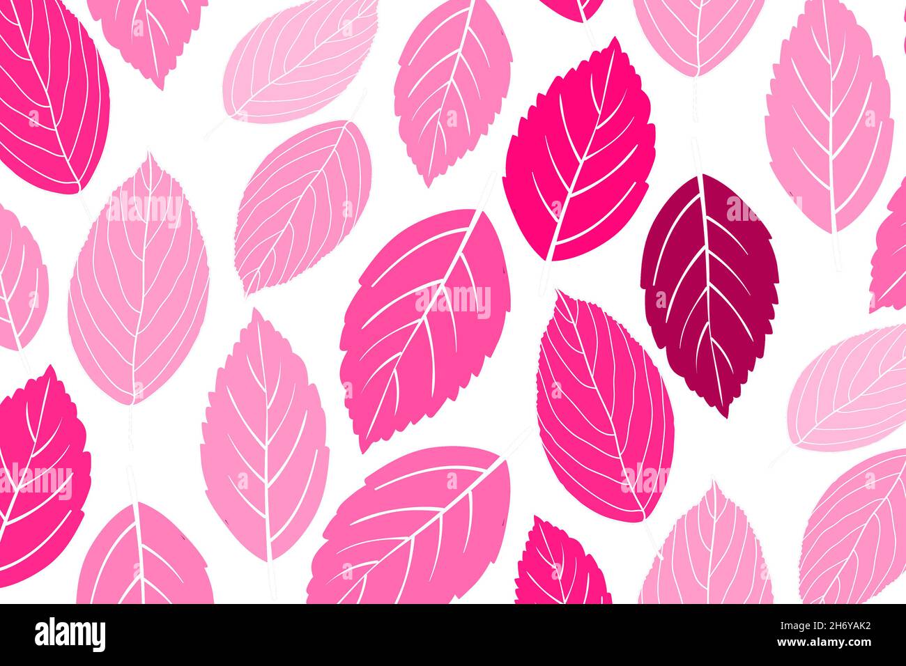 Shades of pink - Leaf Backgrounds Stock Photo - Alamy