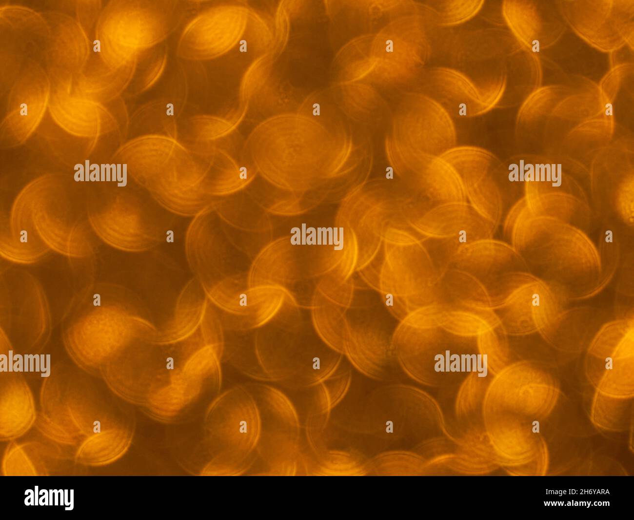 Texture made of oval yellow objects. The effect was obtained by ...