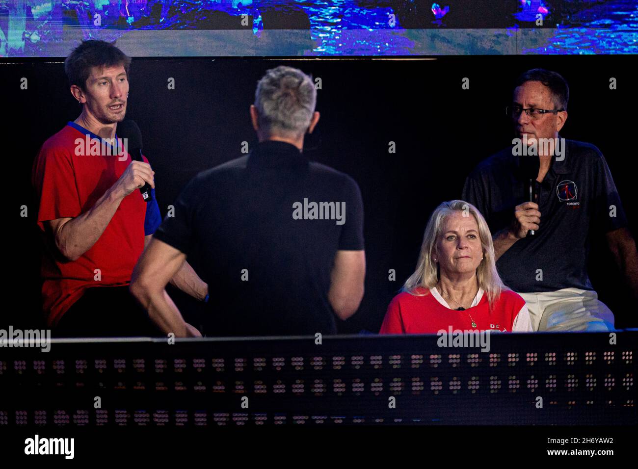 EINDHOVEN, NETHERLANDS - NOVEMBER 18: Coach Tom Rushton of Team Energy ...