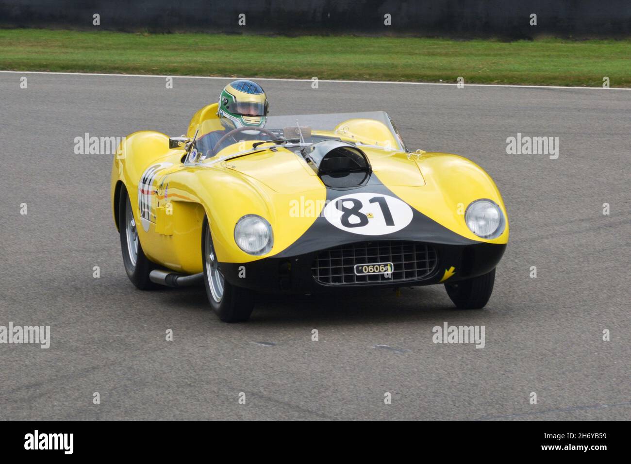 #81 Ferrari at Goodwood Revival Sep 2021 Stock Photo - Alamy
