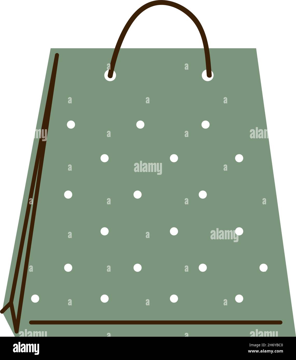 Polka dot bag Stock Vector Images - Alamy