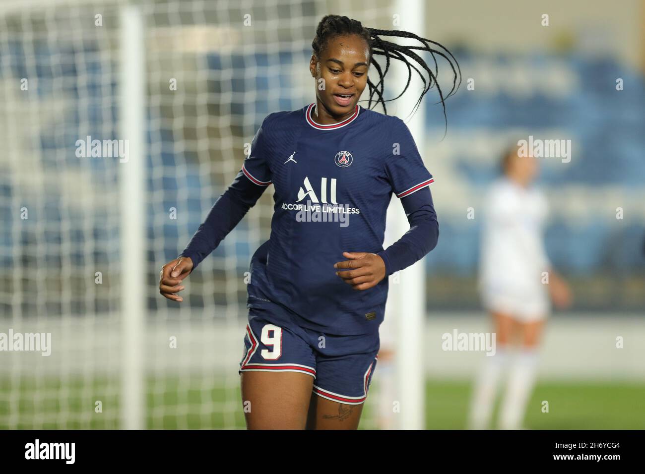 Marie-Antoniette Katoto of PSG celebrates after scoring the opening ...