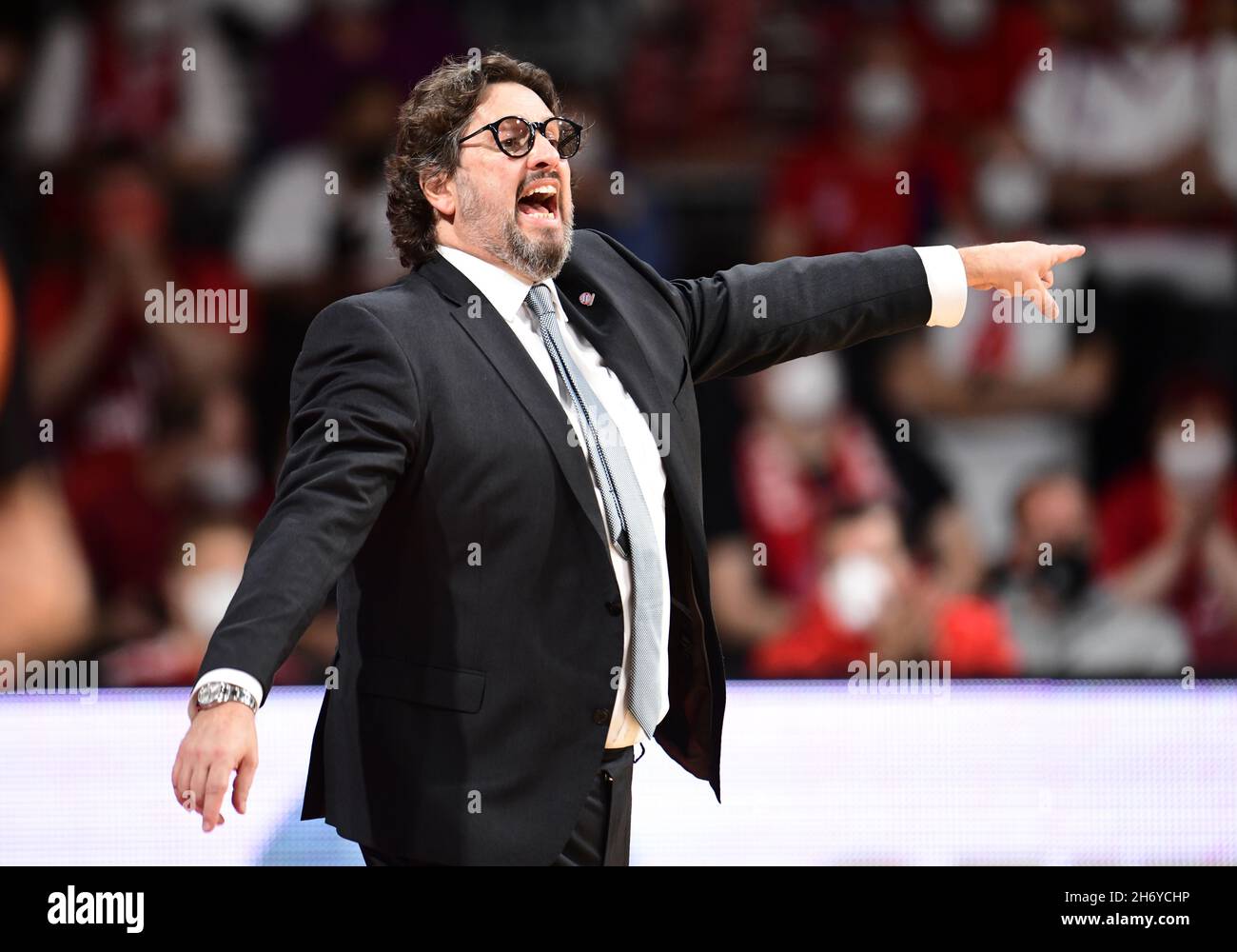 Munich, Germany. 18th Nov, 2021. Basketball: Euroleague, FC Bayern ...