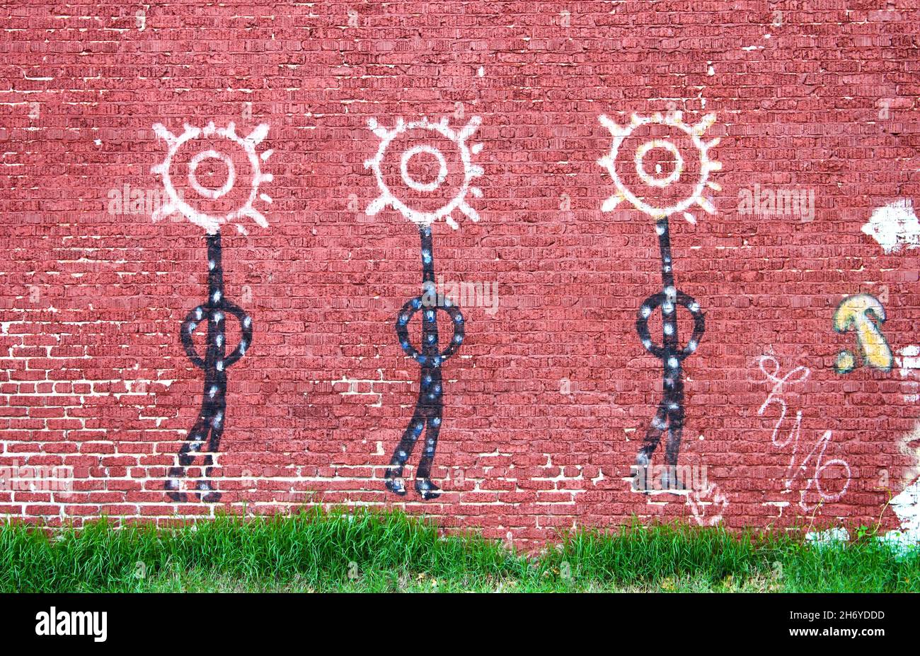 Native american mural art hi-res stock photography and images - Alamy
