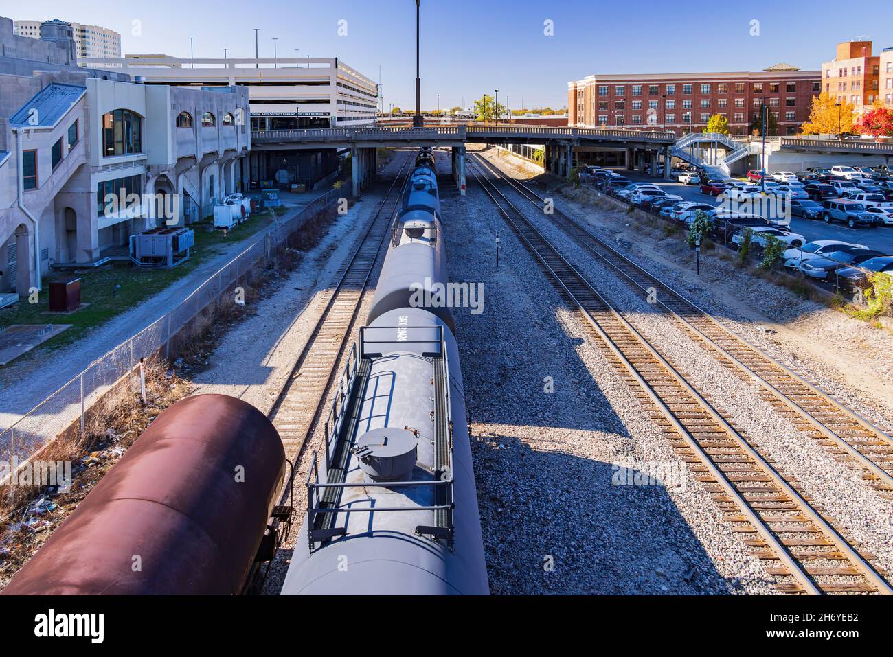 Tulsa, NOV 15 2021 - Sunny view of downtown cityscape Stock Photo - Alamy
