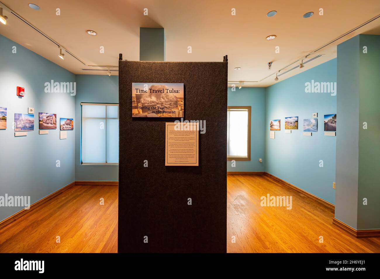 Tulsa, NOV 12 2021 - Interior view of the Tulsa Historical Society and ...