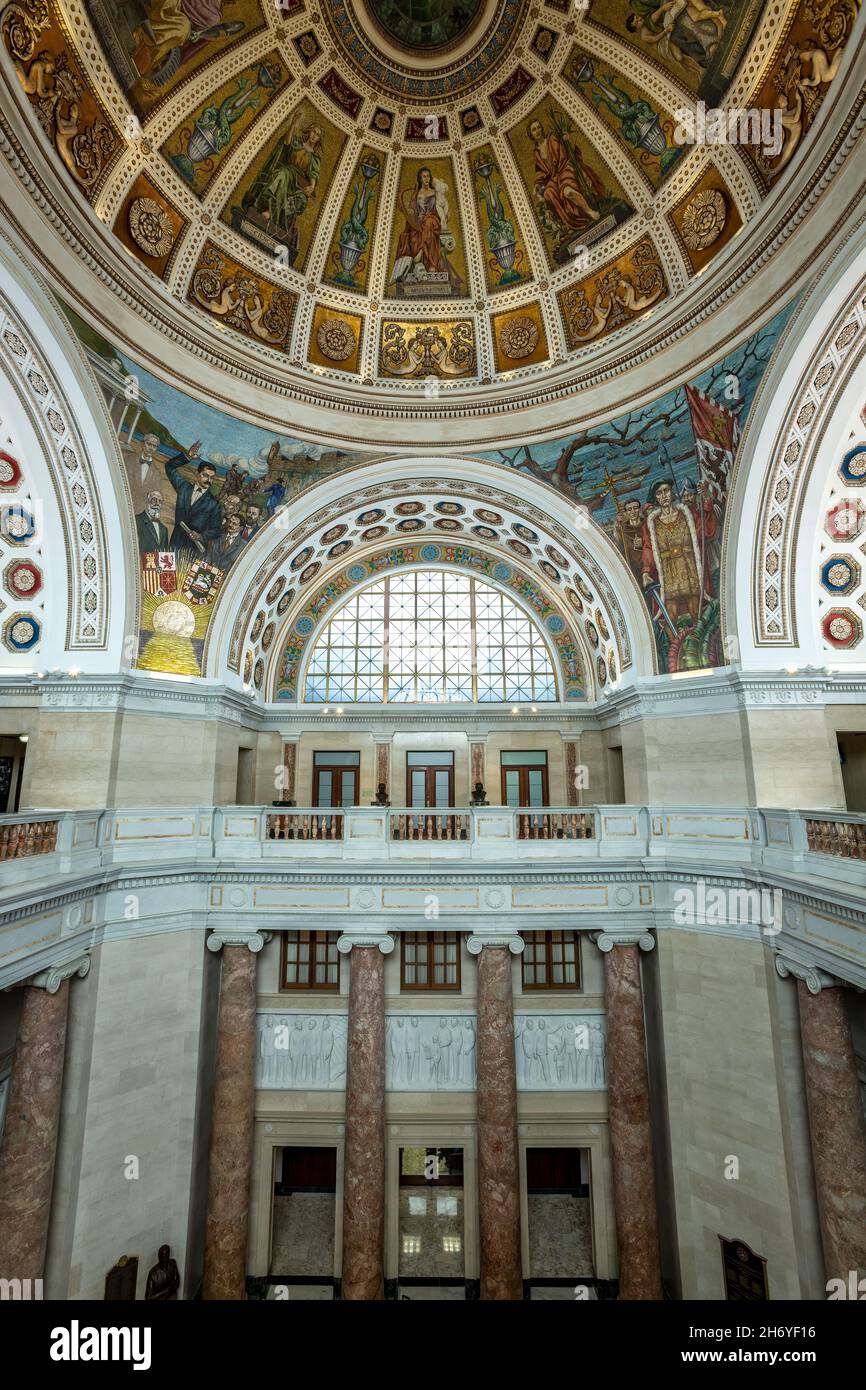Interior of Puerto Rico Capitol Building, San Juan, Puerto Rico Stock ...