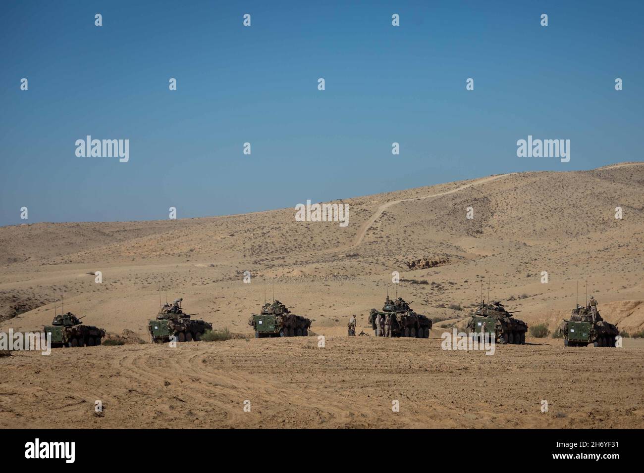 Bislah, Israel. 3rd Nov, 2021. Marines assigned to Light Armored ...