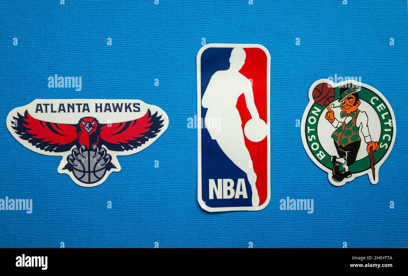 Atlanta hawks logo symbol icon hi-res stock photography and images - Alamy