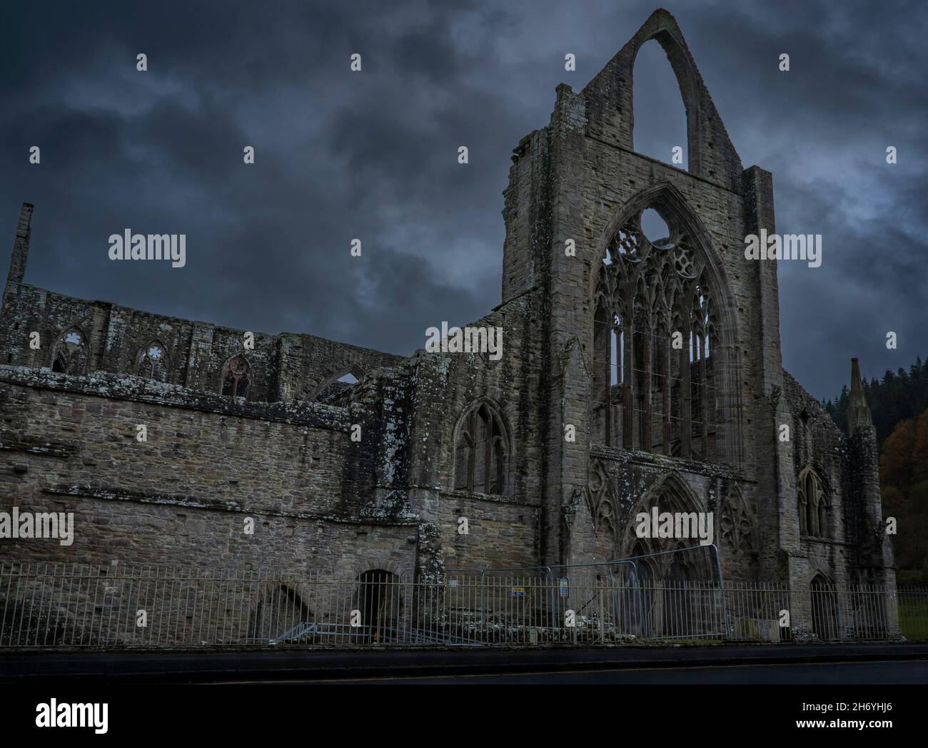 Tintern autumn trees hi-res stock photography and images - Alamy