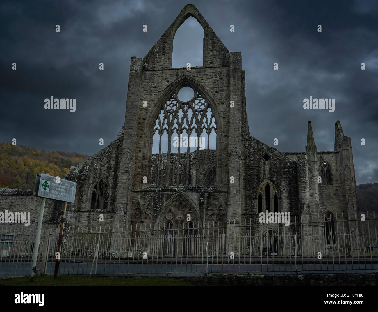 Tintern autumn trees hi-res stock photography and images - Alamy