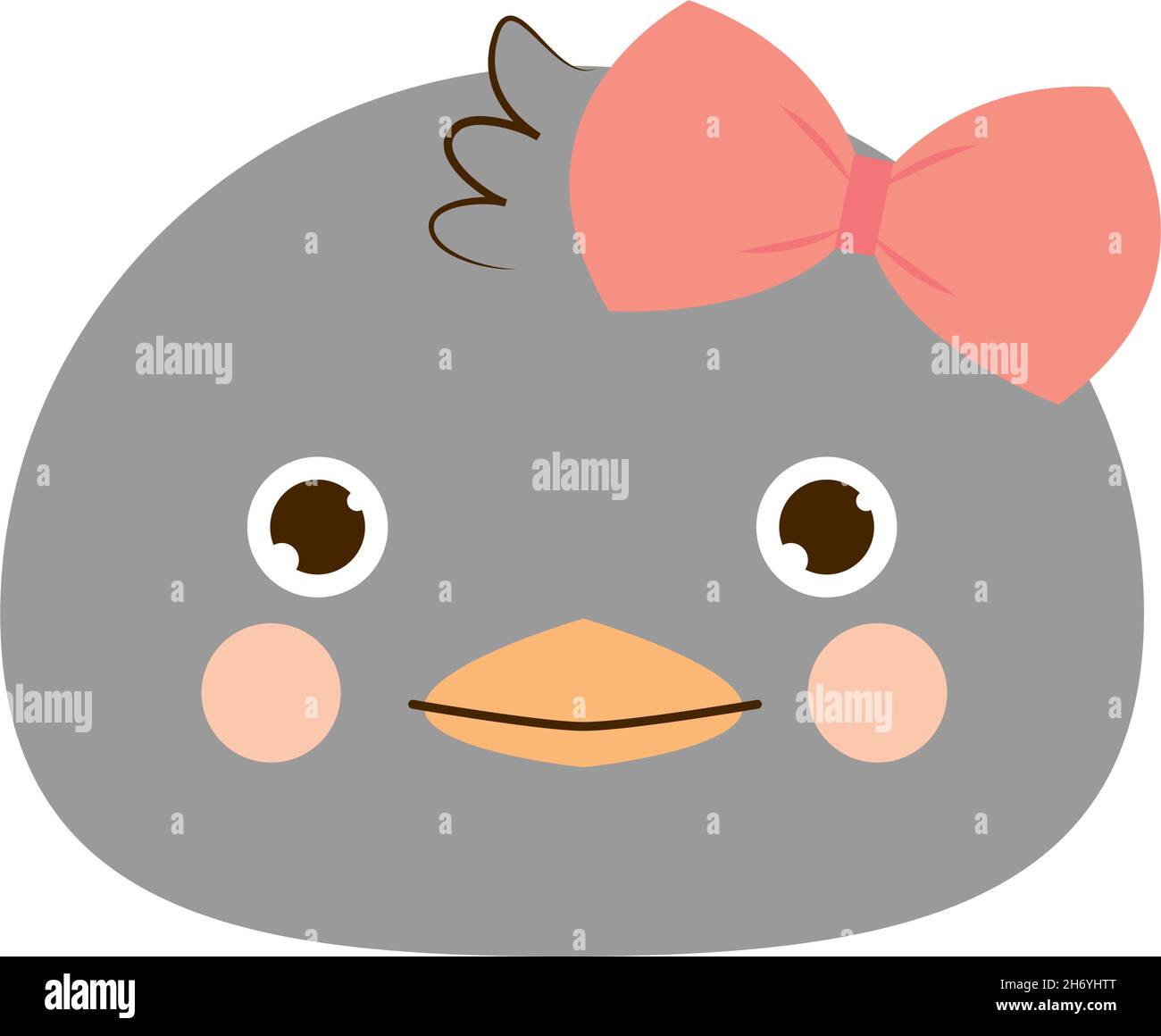 cute duck face Stock Vector Image & Art - Alamy
