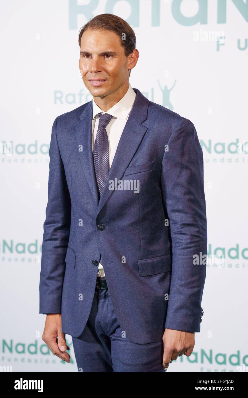 Madrid, Spain. 18th Nov, 2021. Rafael Nadal seen during the ...