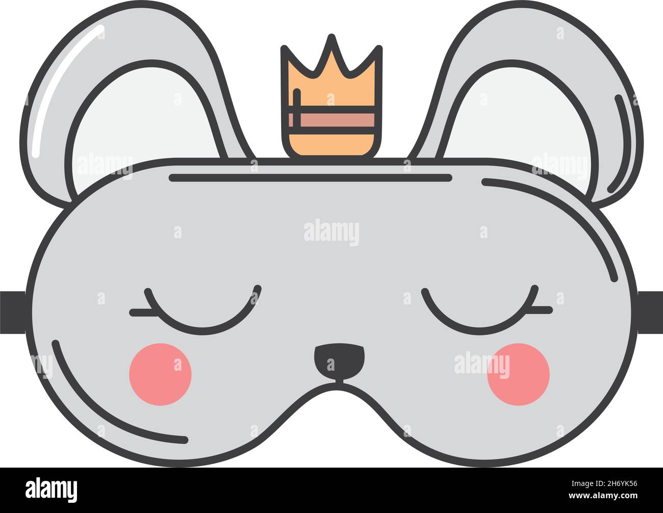 Sleepwear mask Stock Vector Images - Alamy