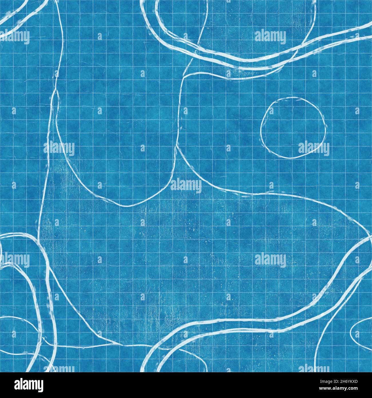 Seamless bright blue blueprint pattern for textile and print Stock ...