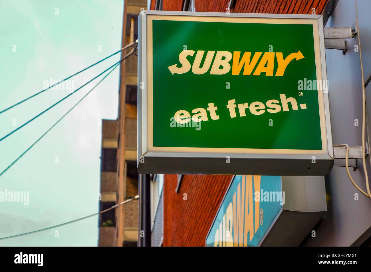 Famous food brand subway hi-res stock photography and images - Alamy